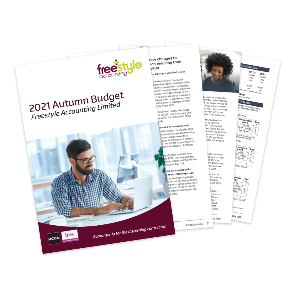 Autumn Budget 2021 - Freestyle Accounting